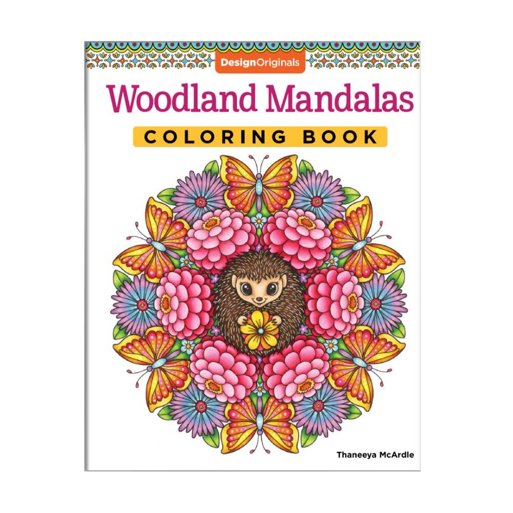Coloring Book - Woodland Mandalas – Buddies Toys