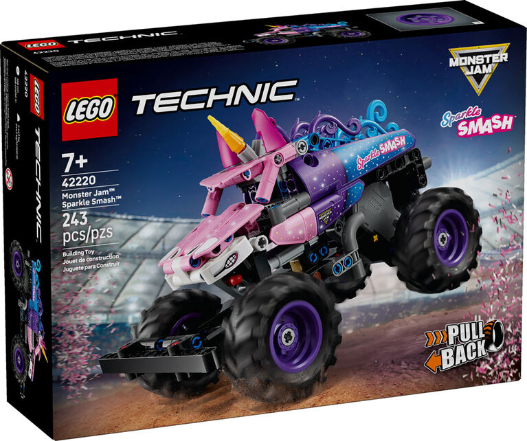 42220 Technic - Monster Jam# Sparkle Smash# Pull-Back – Buddies Toys