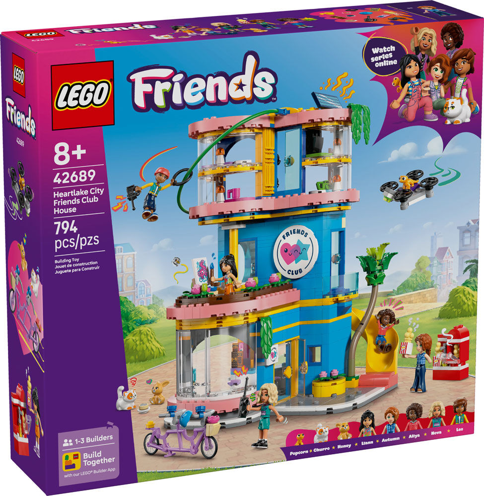 42689 Friends - Heartlake City Friends Club House – Buddies Toys
