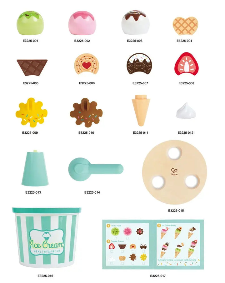 Play Food - Scoop & Serve Ice Cream Set – Buddies Toys