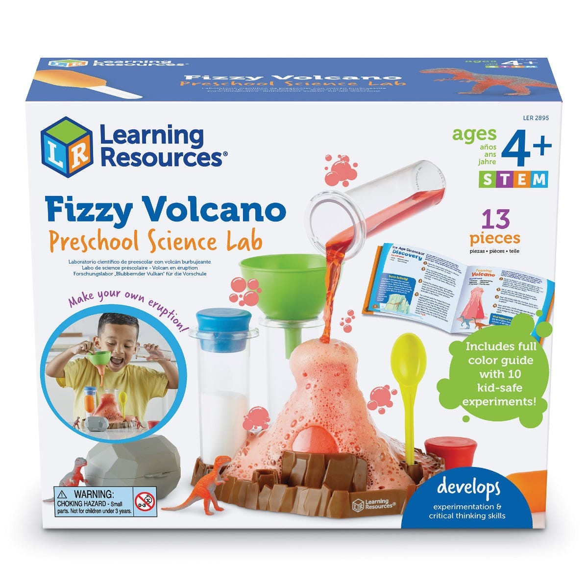 LR - Fizzy Volcano Preschool Science Lab – Buddies Toys