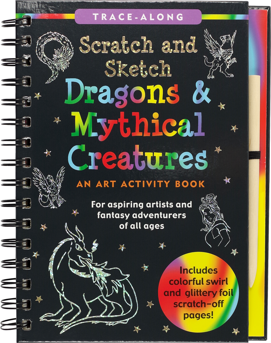 Scratch & Sketch - Dragons & Mythical Creatures – Buddies Toys